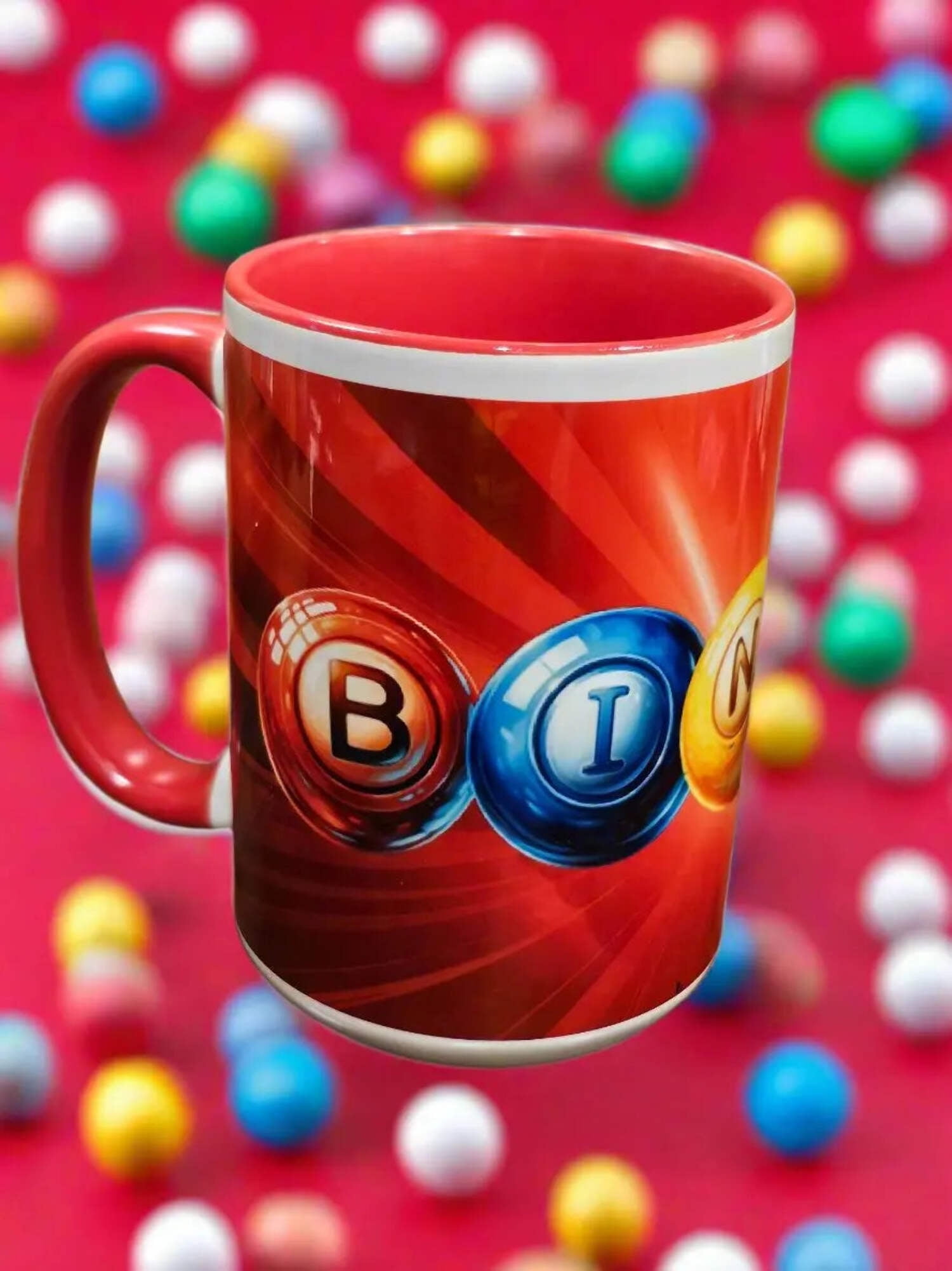 Framed Greetings Bingo Mug –Coffee Cup Gift for Bingo Lovers & Players ...