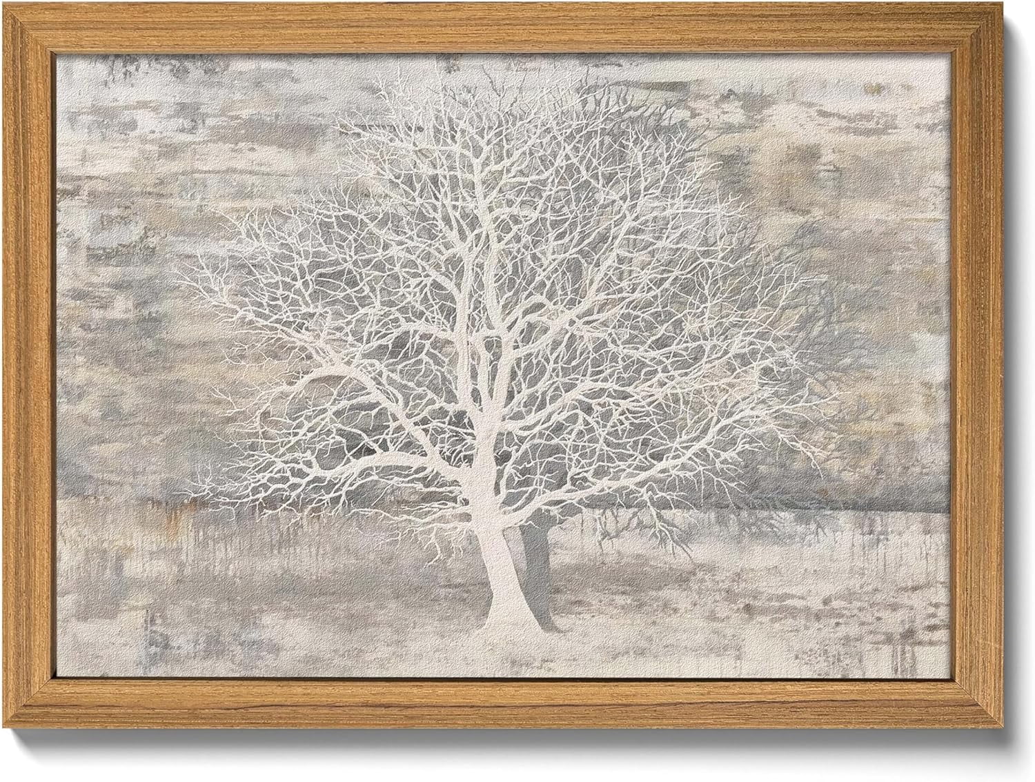 Framed Large Tree of Life Canvas Wall Art for Living Room, Abstract ...