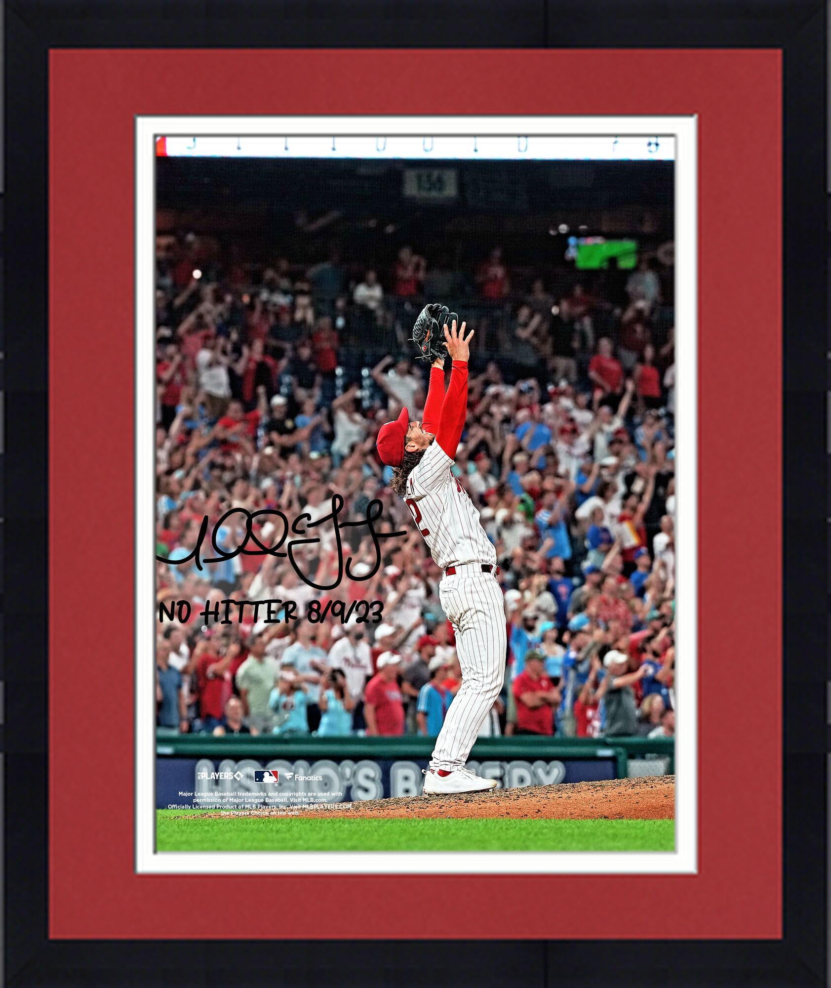 Framed Michael Lorenzen Philadelphia Phillies Autographed 8" x 10" No ...