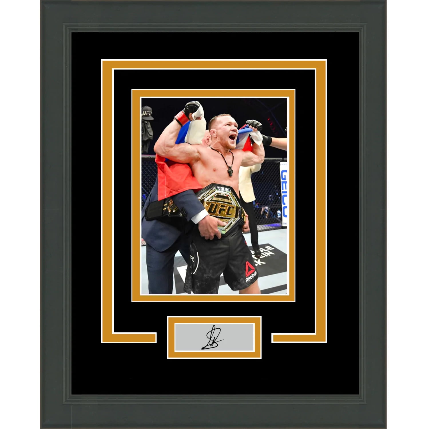 Framed Petr Yan Facsimile Laser Engraved Signature Auto UFC MMA 11x14 ...