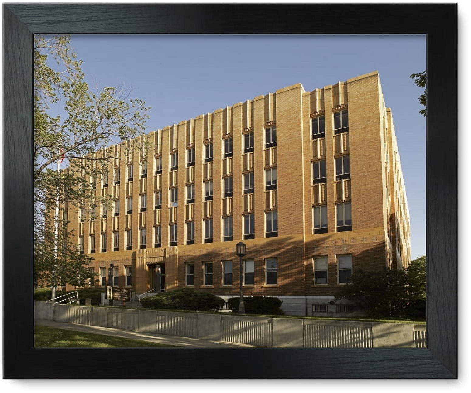 Framed Print: Exterior, Forest Service Building, Ogden, Utah, 2007 ...