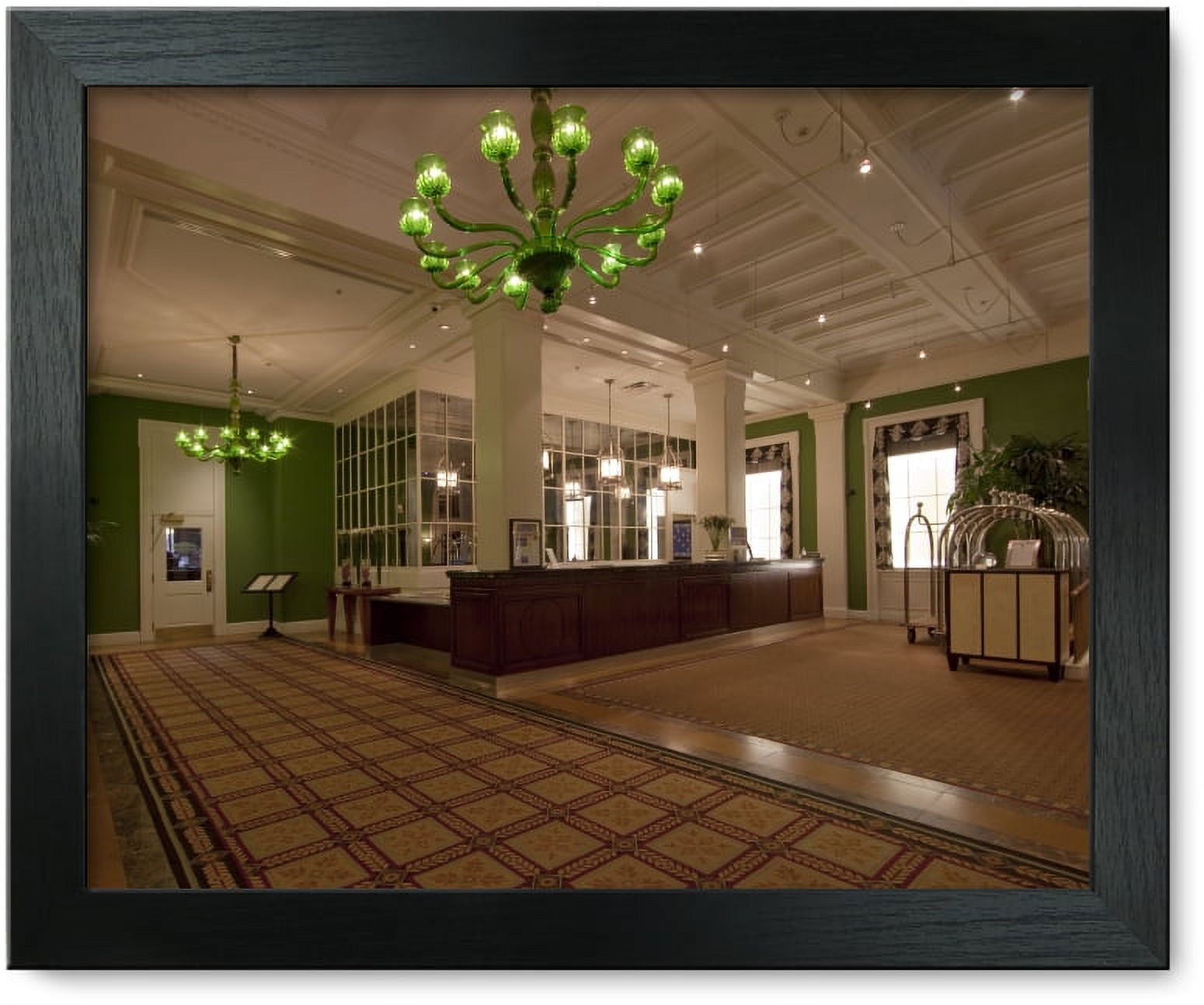 Framed Print: Lobby Of Former General Post Office,tariff Building; Now ...