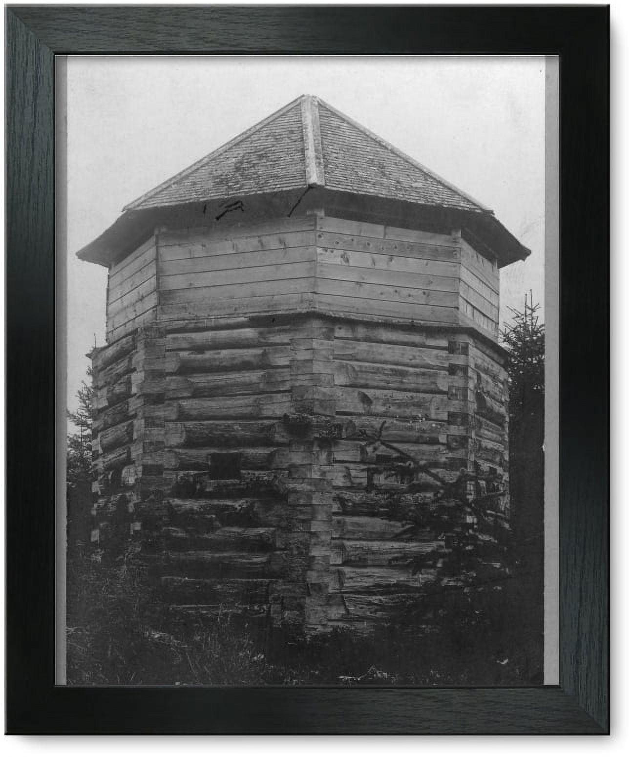 Framed Print: Old Russian Block House, circa 1900 - Walmart.com