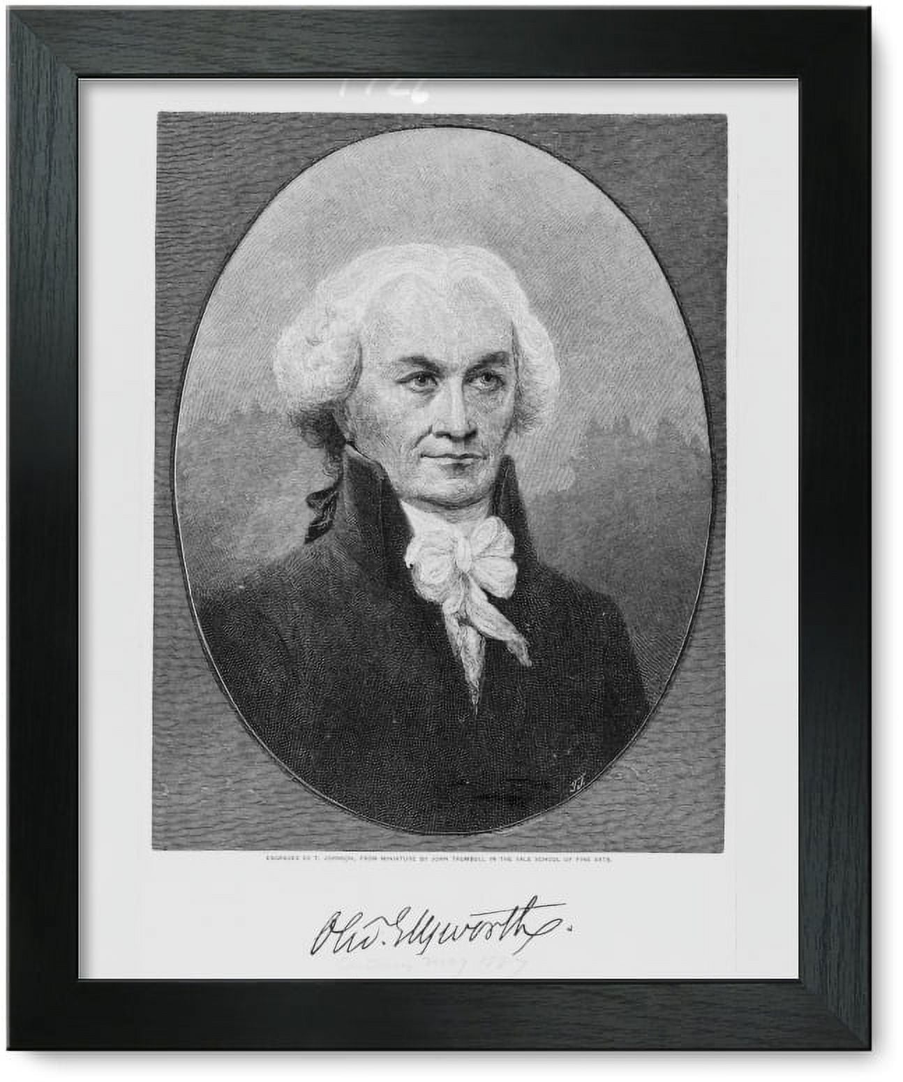 Framed Print: Oliv. Ellsworth, 1887 - Walmart.com