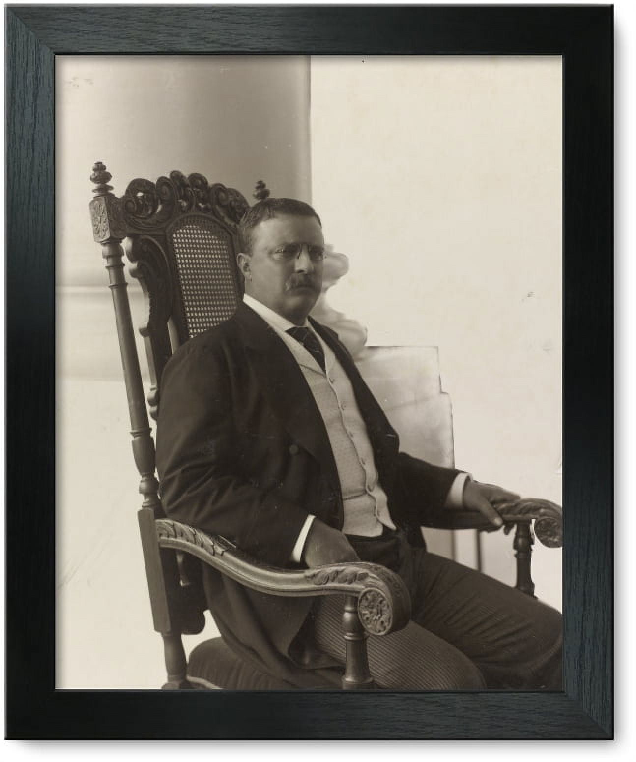 Framed Print: Theodore Roosevelt, View 4, Three-Quarter Length Portrait ...