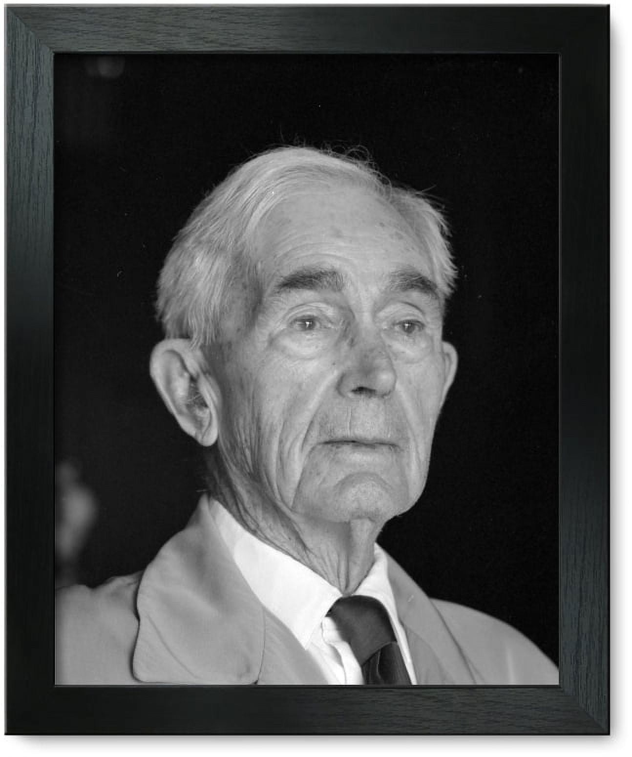 Framed Print: Uncle Jim Greenway, Head-And-Shoulders Portrait, Facing ...