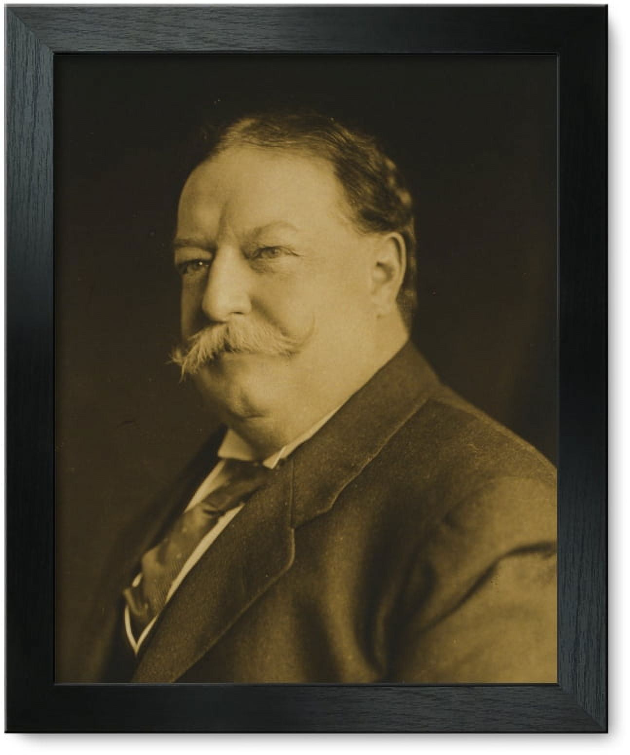 Framed Print: William Howard Taft, Head-And-Shoulders Portrait, Facing ...