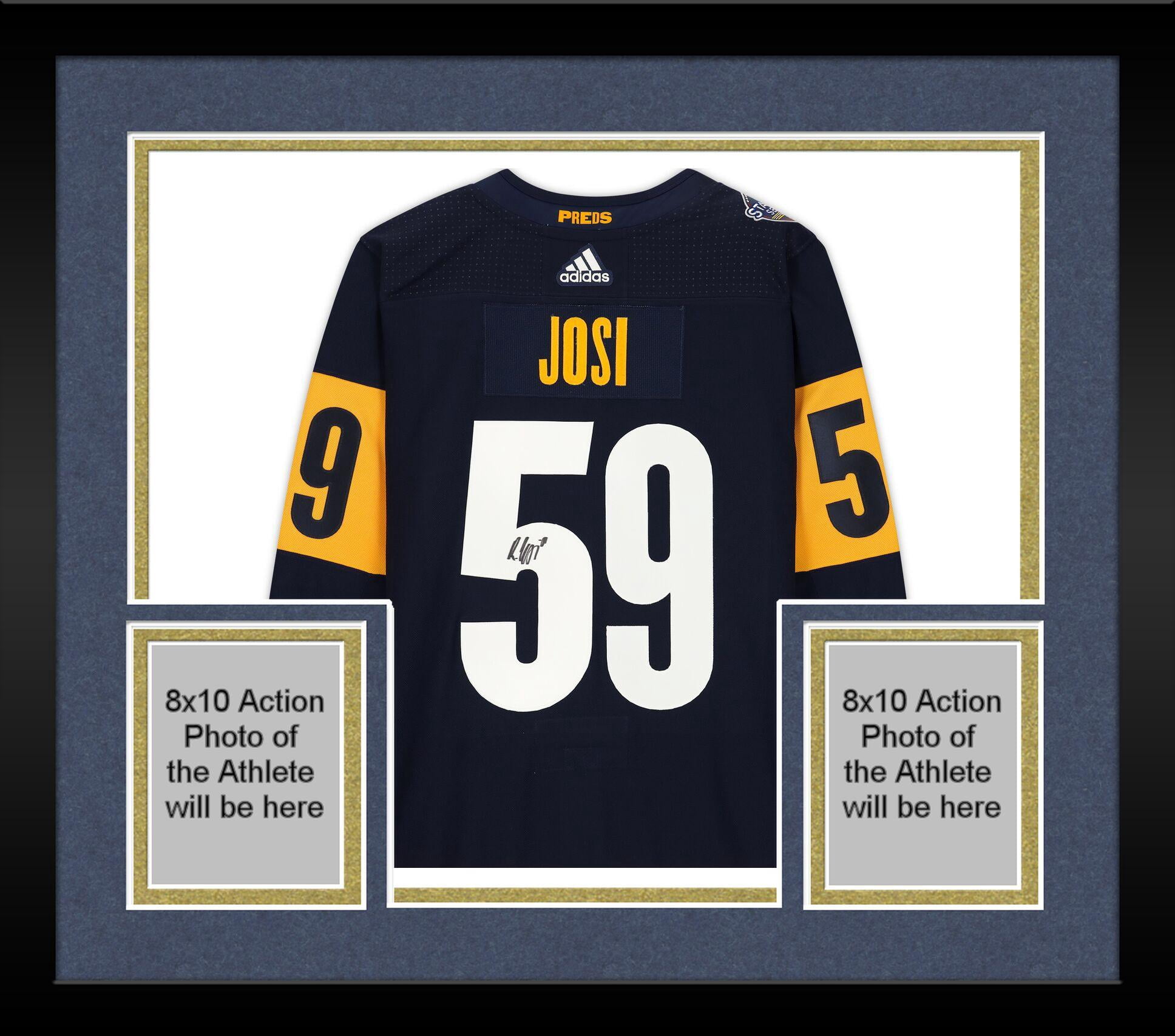 Framed Roman Josi Nashville Predators Autographed 2022 Stadium Series ...