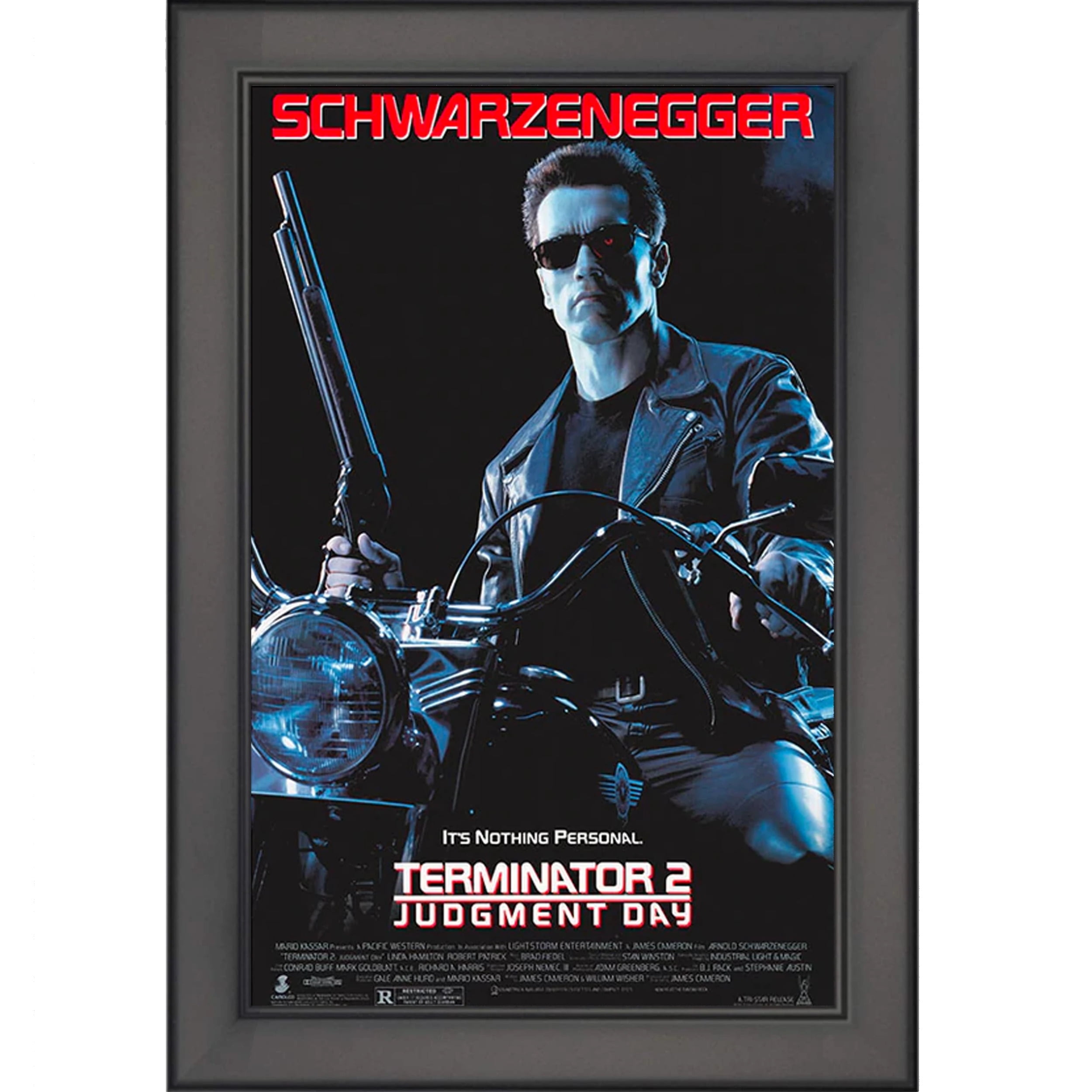 Framed Terminator 2 Judgement Day Official Movie Poster Photo Print ...