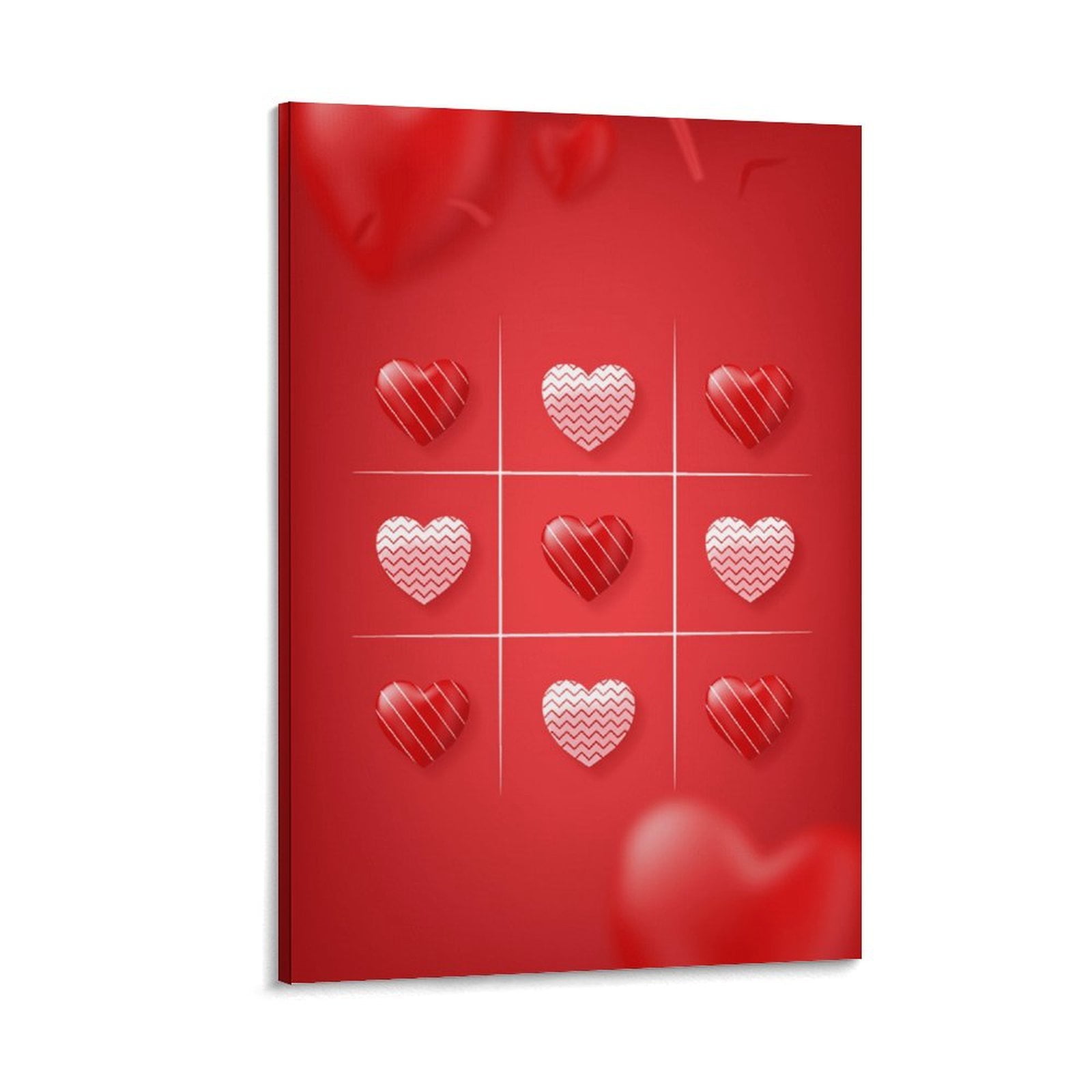 Framed Valentine's Day Canvas Poster,Valentine's Day Poster, Love ...