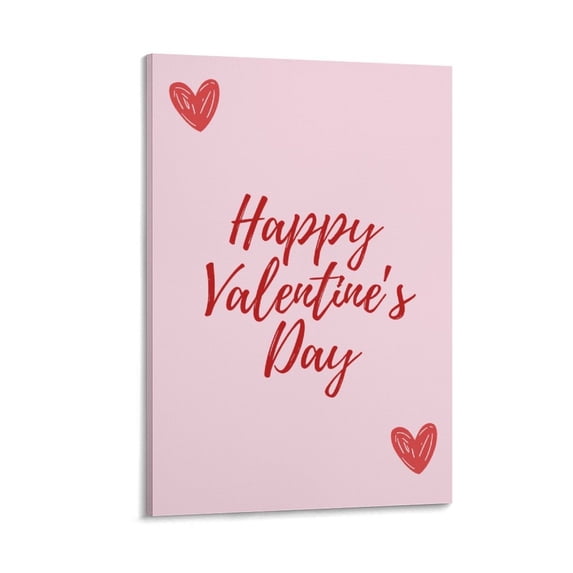 Framed Valentine's Day Canvas Poster,Valentines Printable Wall Art ...