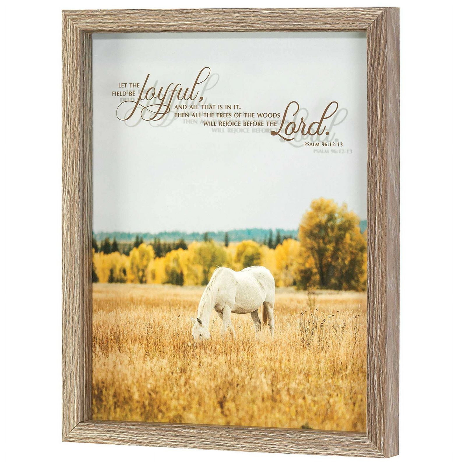 Dicksons Be Joyful And Rejoice 12 x 15 Inch MDF Decorative Wall Plaque ...