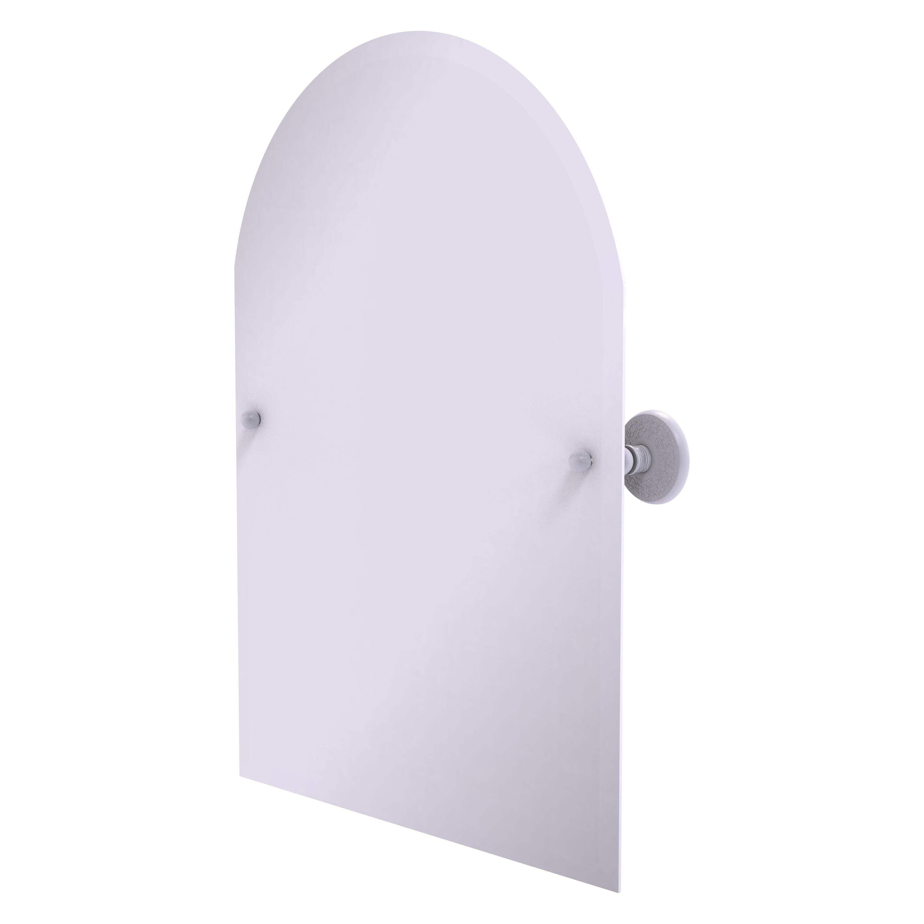 Frameless Arched Top Tilt Mirror with Beveled Edge - Walmart.com