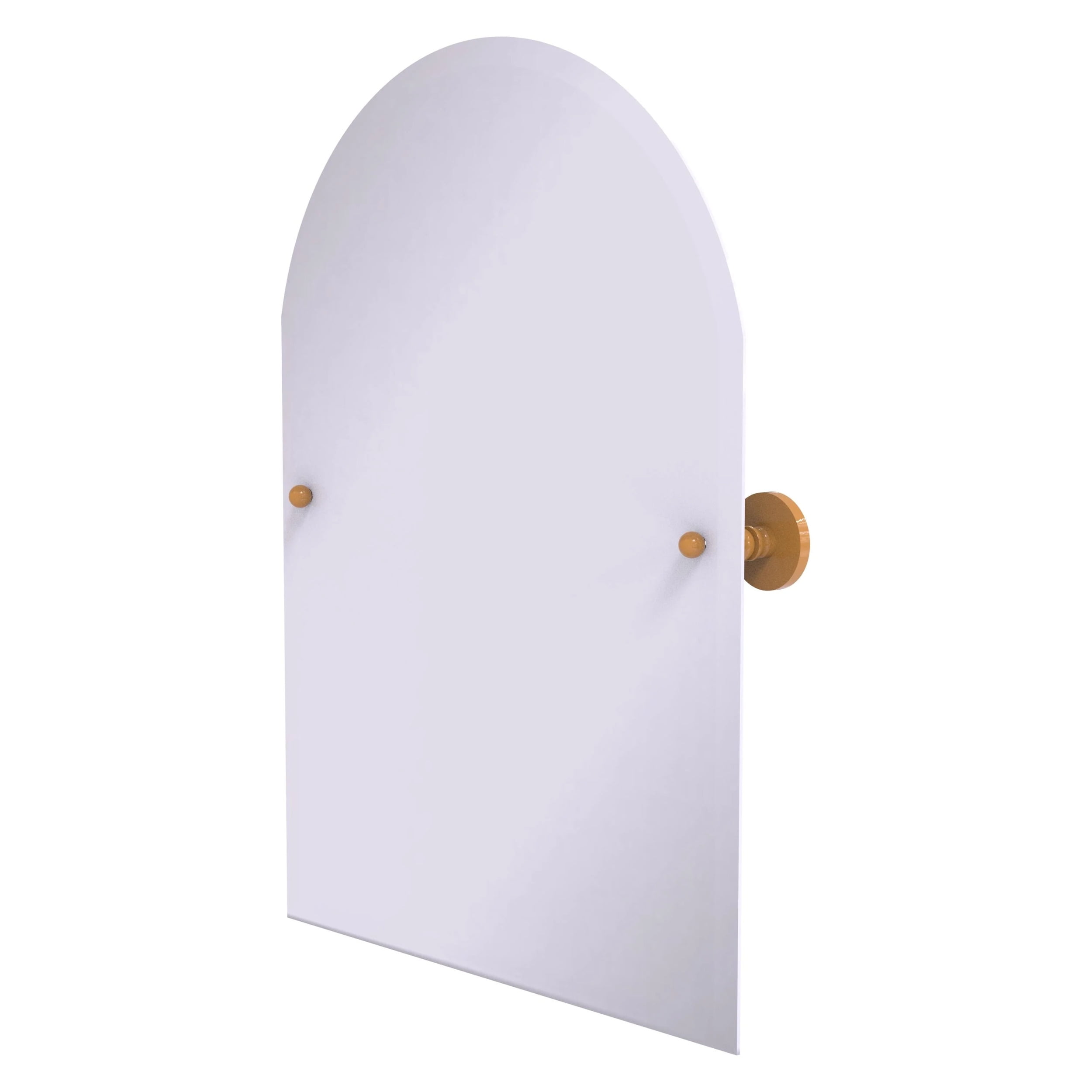 Frameless Arched Top Tilt Mirror with Beveled Edge - Walmart.com