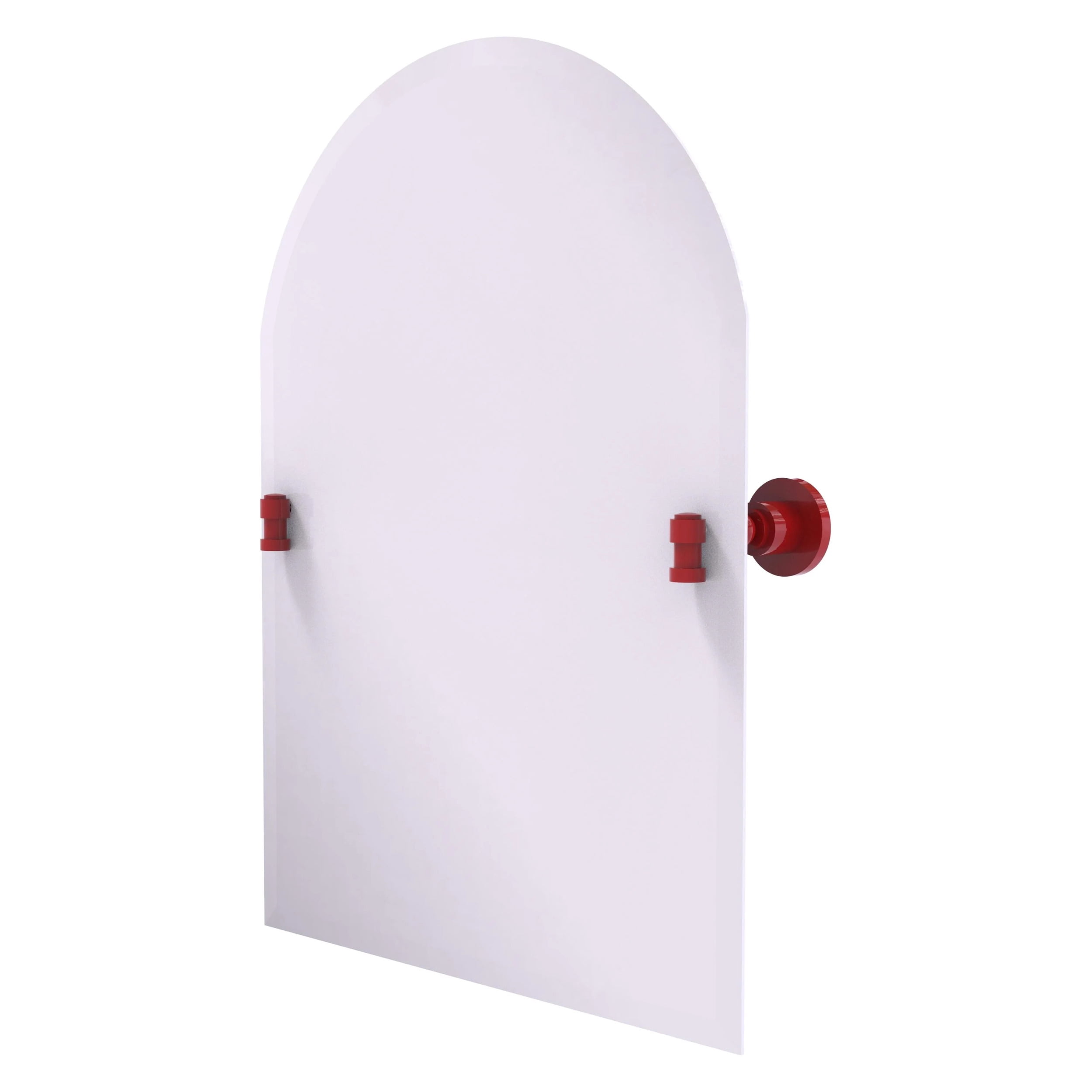 Frameless Arched Top Tilt Mirror with Beveled Edge - Walmart.com
