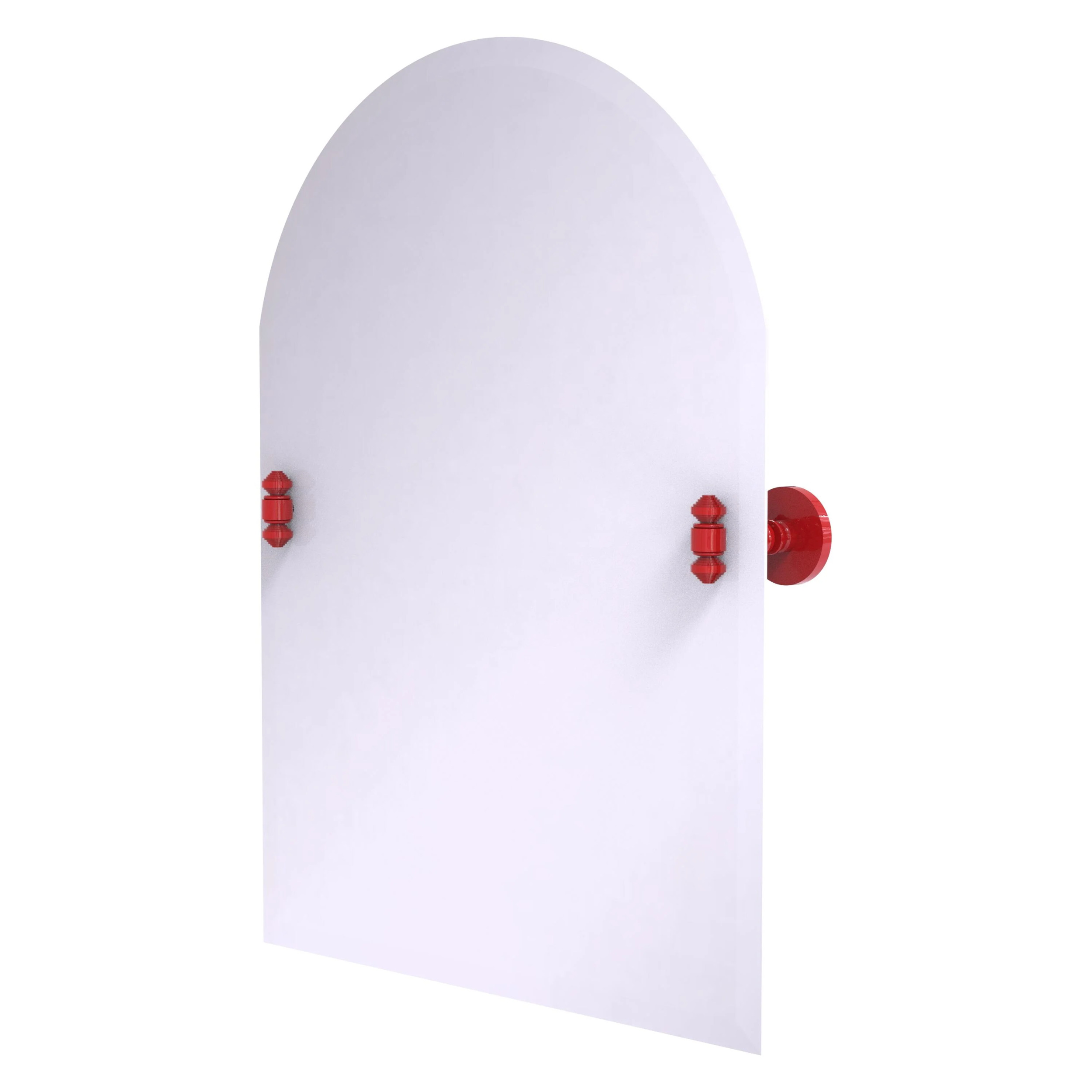 Frameless Arched Top Tilt Mirror with Beveled Edge - Walmart.com