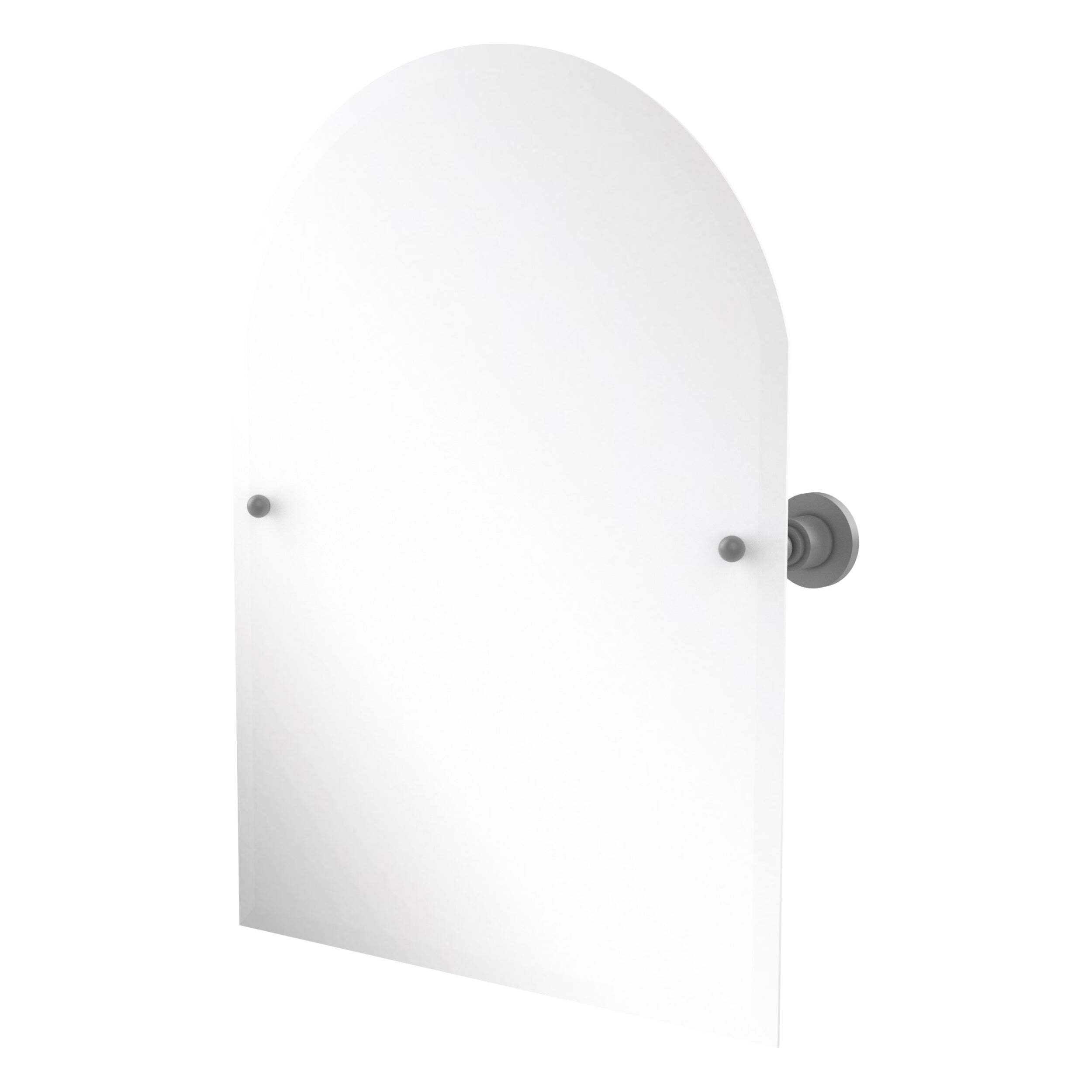 Frameless Arched Top Tilt Mirror with Beveled Edge - Walmart.com