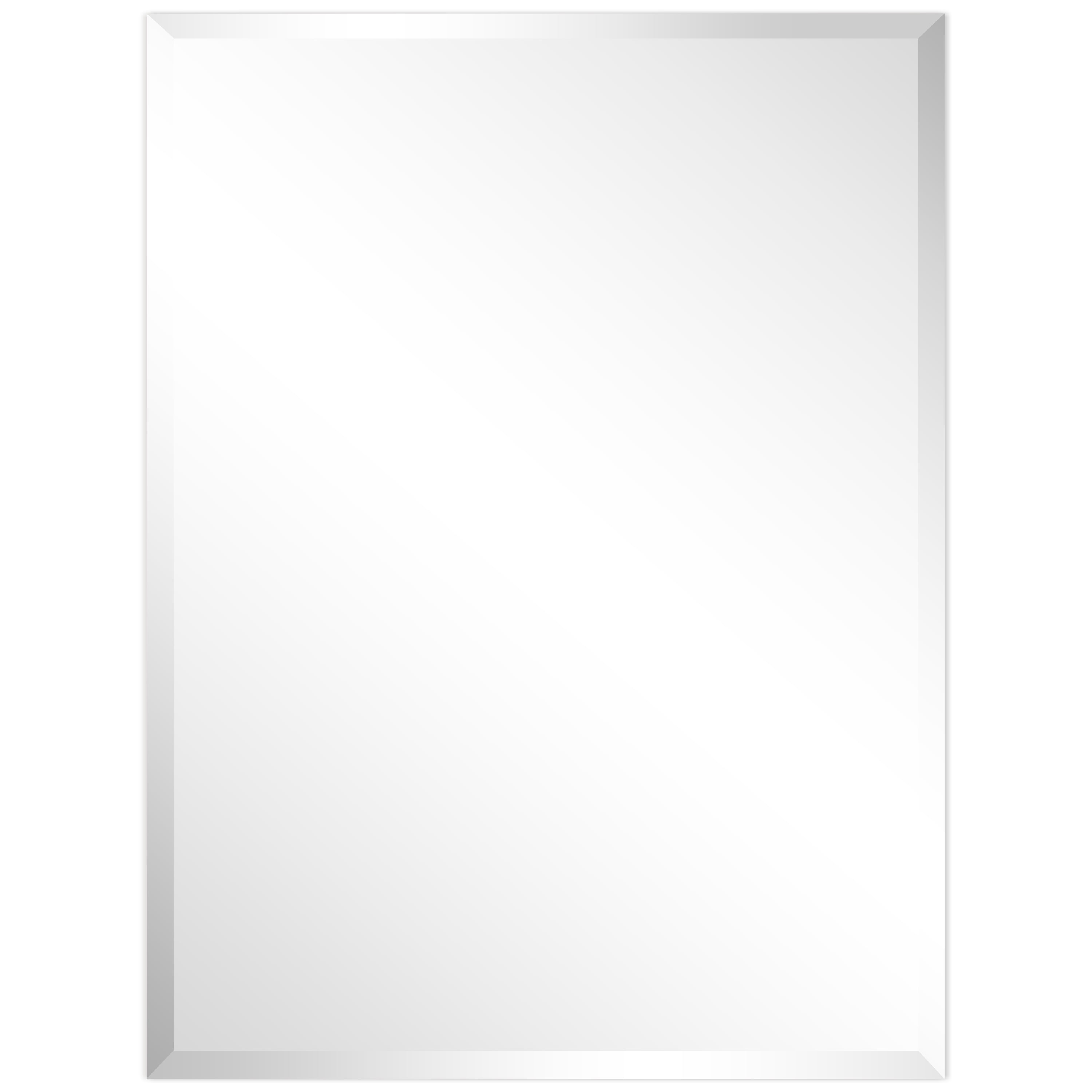 Frameless Beveled Prism Rectangular Wall Mirror, 30" x 40" - Walmart.com