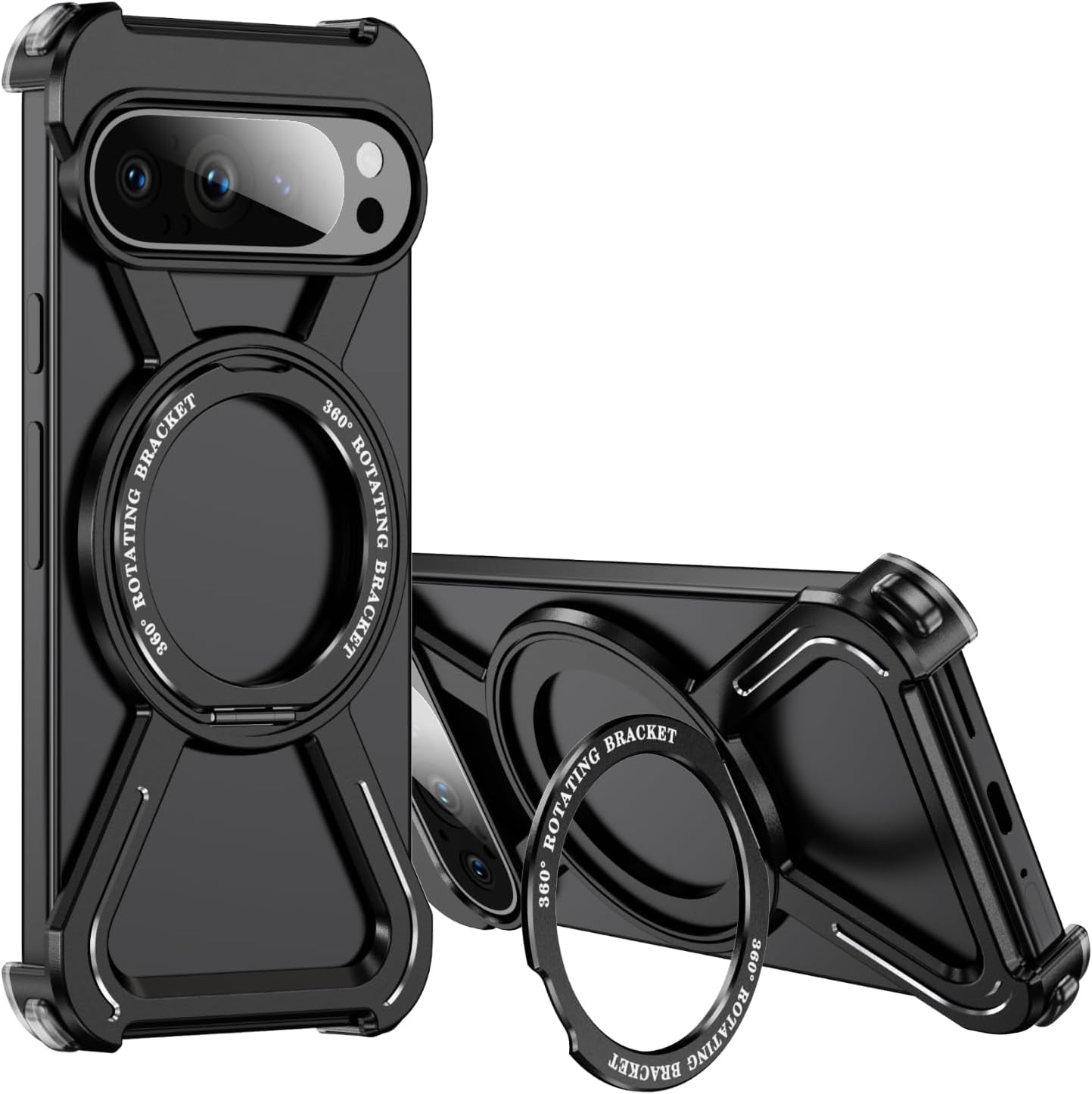 Frameless Case for Pixel 9 Pro,Minimalist Bumper Case with Magsafe 360 ...