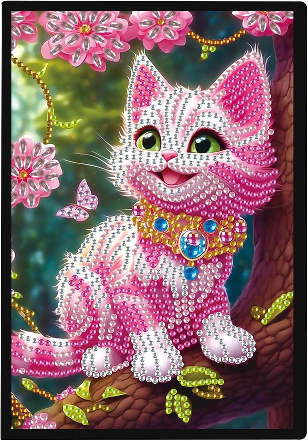 Frameless Diamond Art Notebook Journal Diamond Painting Note Book Gem ...