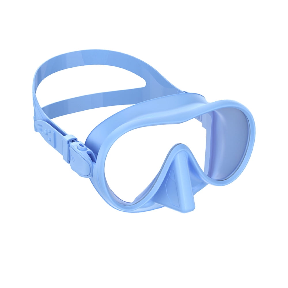 Frameless Diving Mask Adjustable Scuba HD Panoramic Ultra Wide View ...
