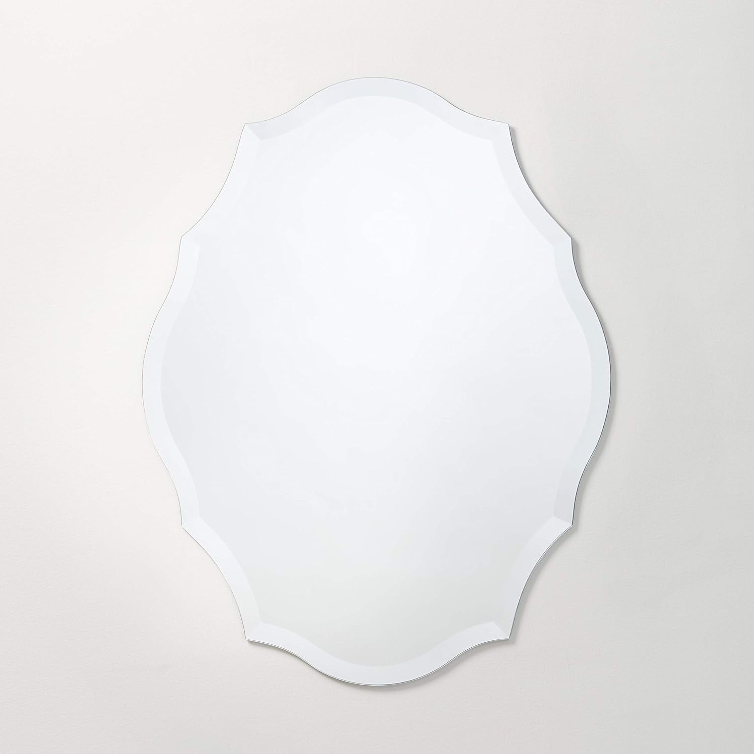 Frameless Oval Mirror | 23.5 Frameless Oval Mirror | 23.5