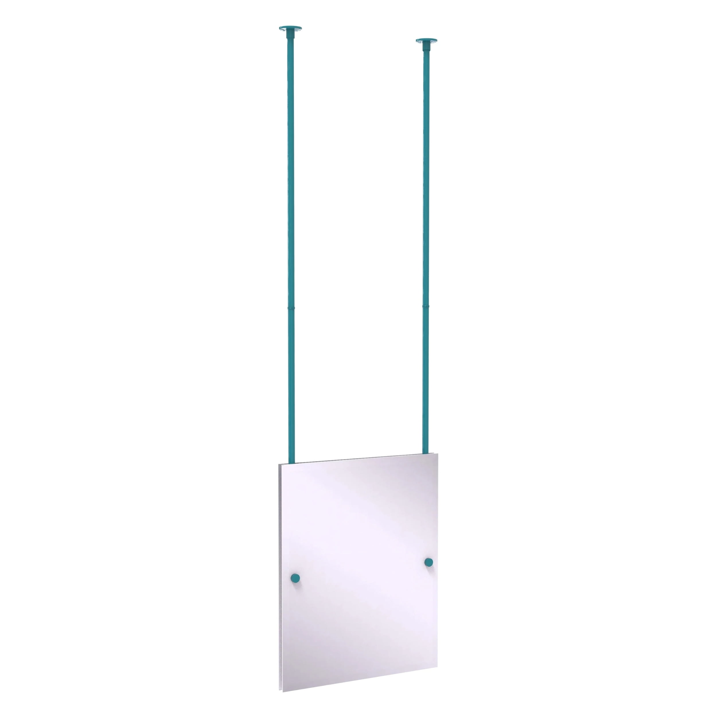 Frameless Rectangle Ceiling Hung Mirror - Walmart.com