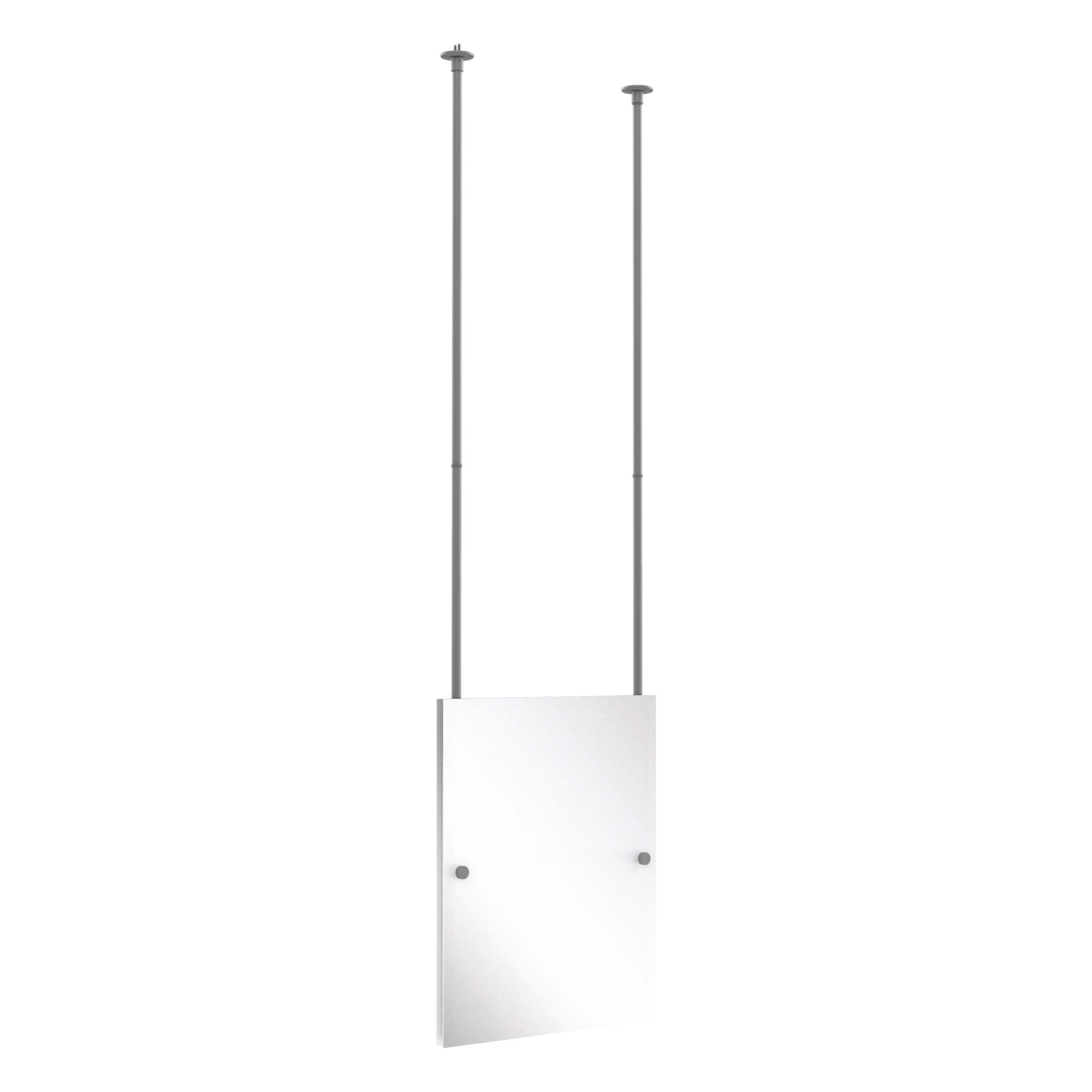 Frameless Rectangle Ceiling Hung Mirror - Walmart.com