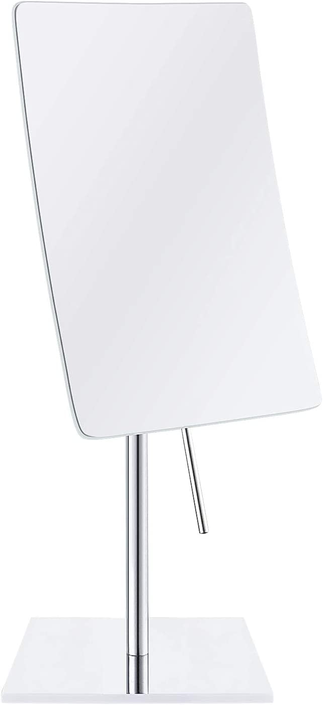 Frameless Rectangle Tabletop Vanity Mirror Single Side Adjustable Easy ...