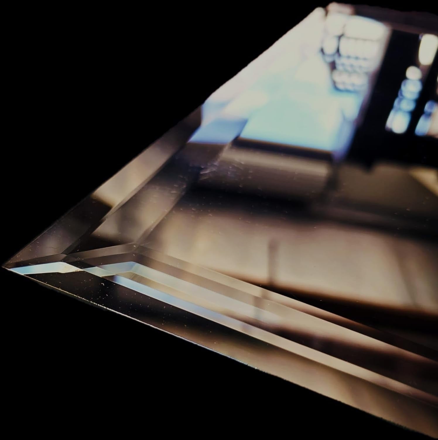 Frameless Rectangular Mirror 16" x 24" Inch Rectangular Mirror with ...