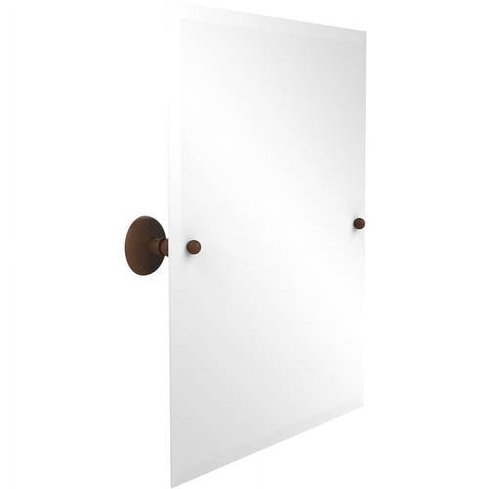 Frameless Rectangular Tilt Mirror with Beveled Edge (Build to Order ...