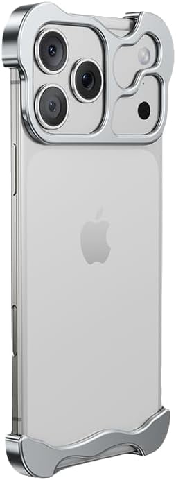 Frameless Series Designed for iPhone 17 Pro Case,Borderless Minimalist ...