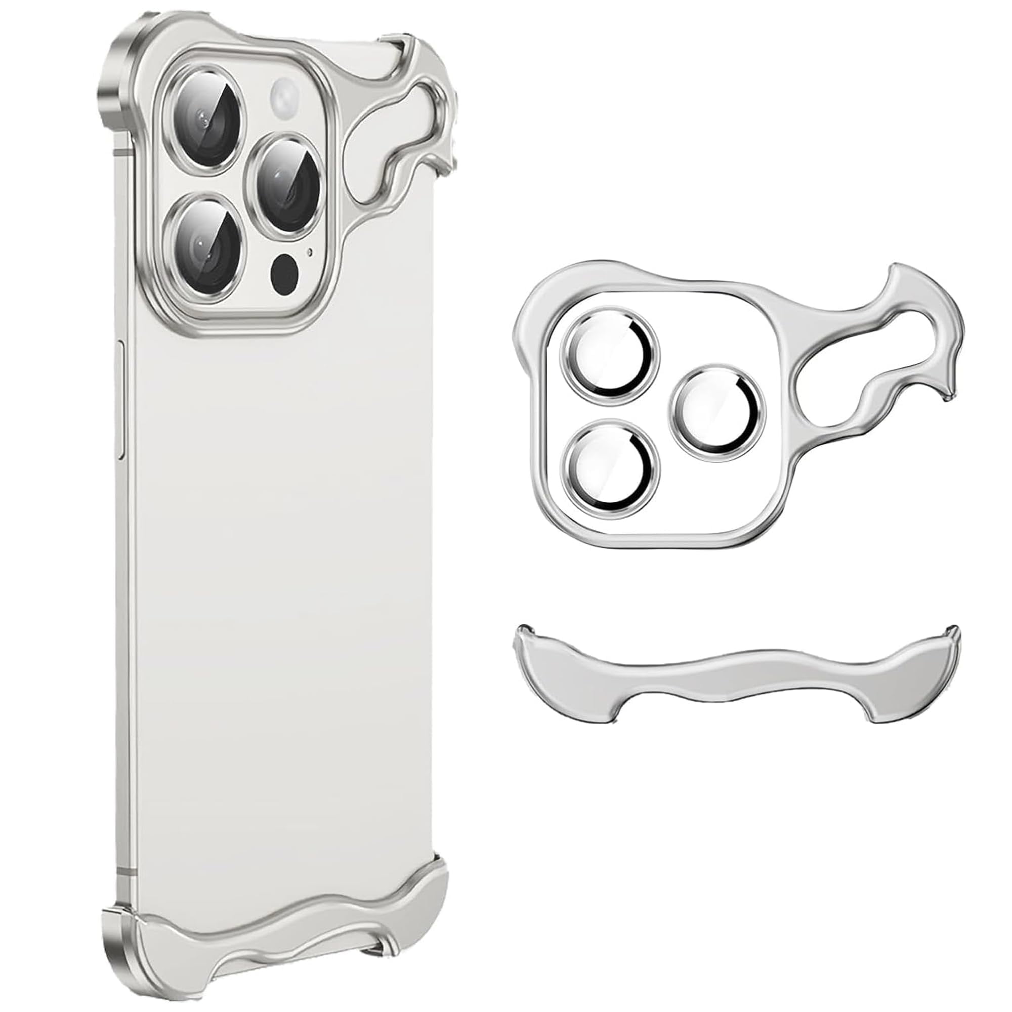 Frameless Series Designed for iPhone Case,Minimalist Protective Shock ...