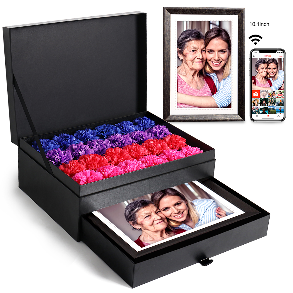 Aluratek 14" Digital Photo Frame with Automatic Slideshow and 4GB Built ...