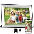Digital Photo Frame, 10.1 Inch Digital Picture Frame WiFi 1280