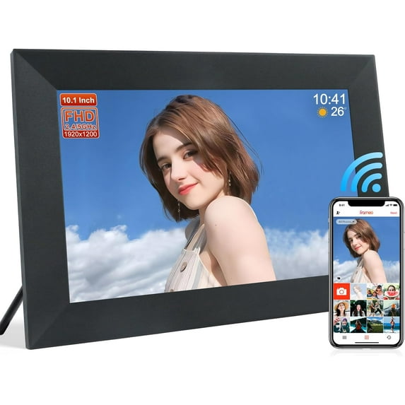 Frameo 10.1 Inch Smart WiFi Digital Photo Frame,Digital Picture Frame ...