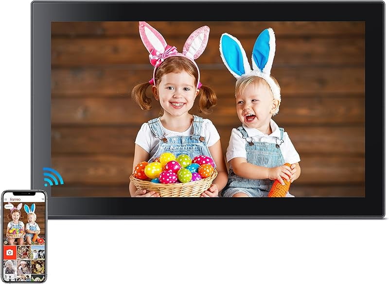 Frameo 10.1 Inch WiFi Digital Picture Frame with 1280 * 800P IPS Touch ...