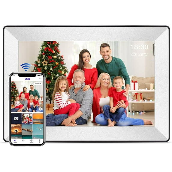 Frameo Digital Picture Frame 10.1 Inch WiFi Touch Screen Digital Photo ...