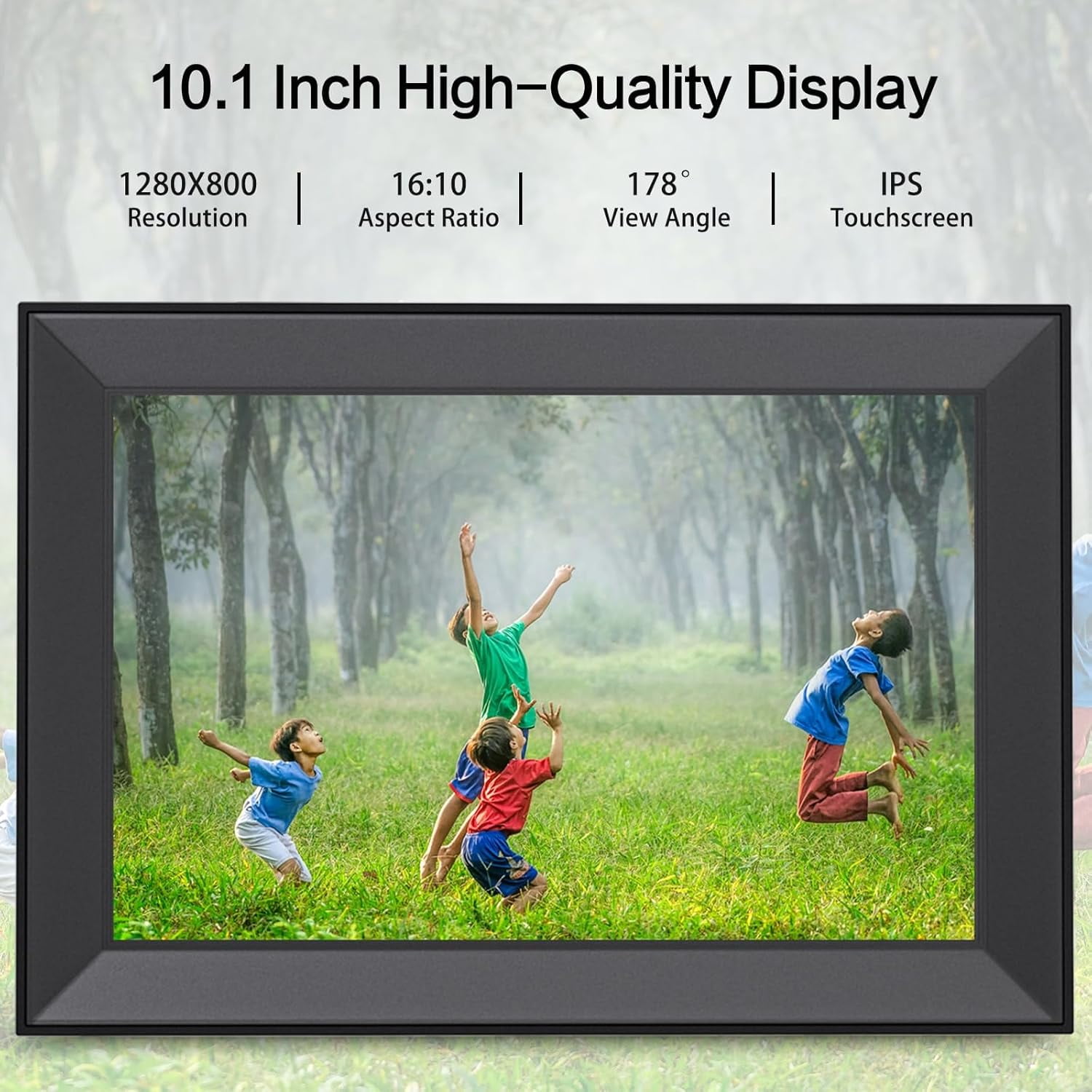 Frameo Digital Picture Frame, Smart WiFi Digital Photo Frame with 10.1 ...