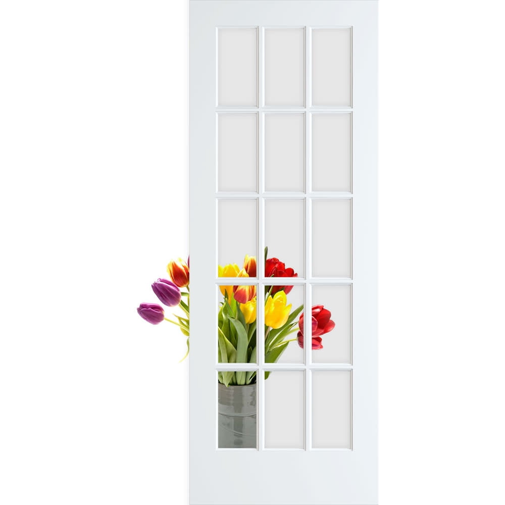 Frameport Lite Slab Glass French Doors - Walmart Business Supplies