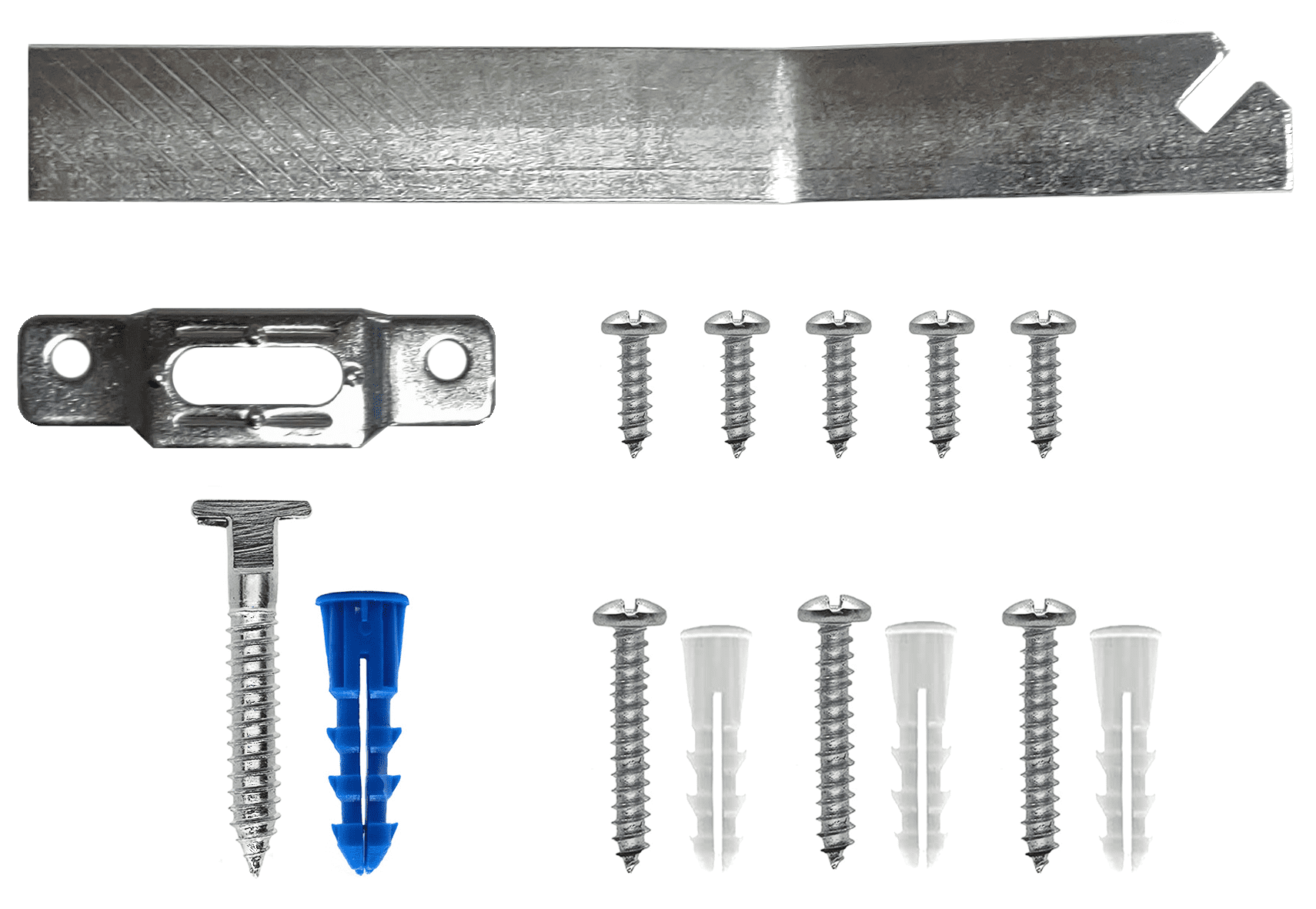 Framer Supply Cleat Bar T-Lock Screw Security Hardware Set for Heavy ...