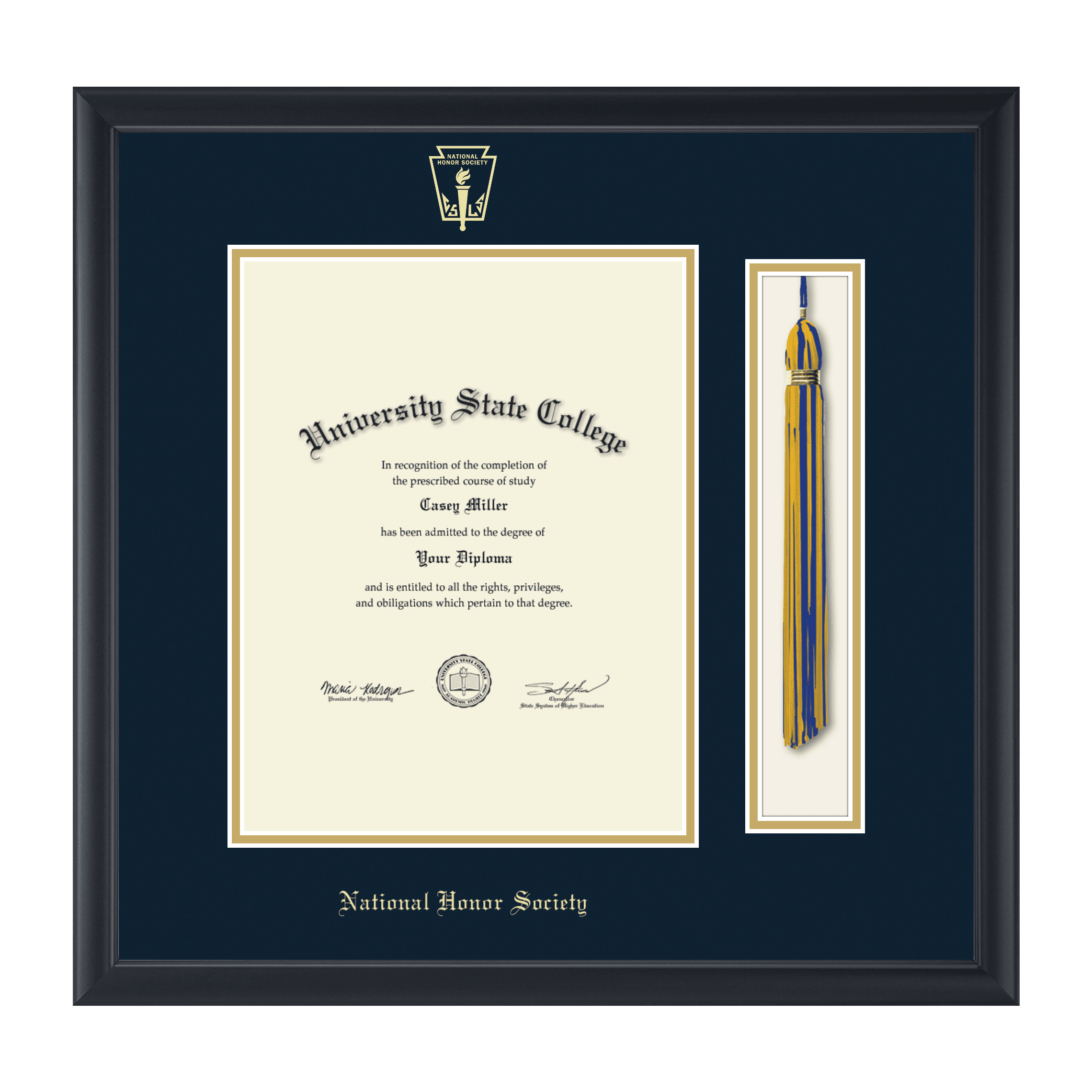Framerly - National Honor Society 8.5w x 11h Tassel Certificate Frame ...