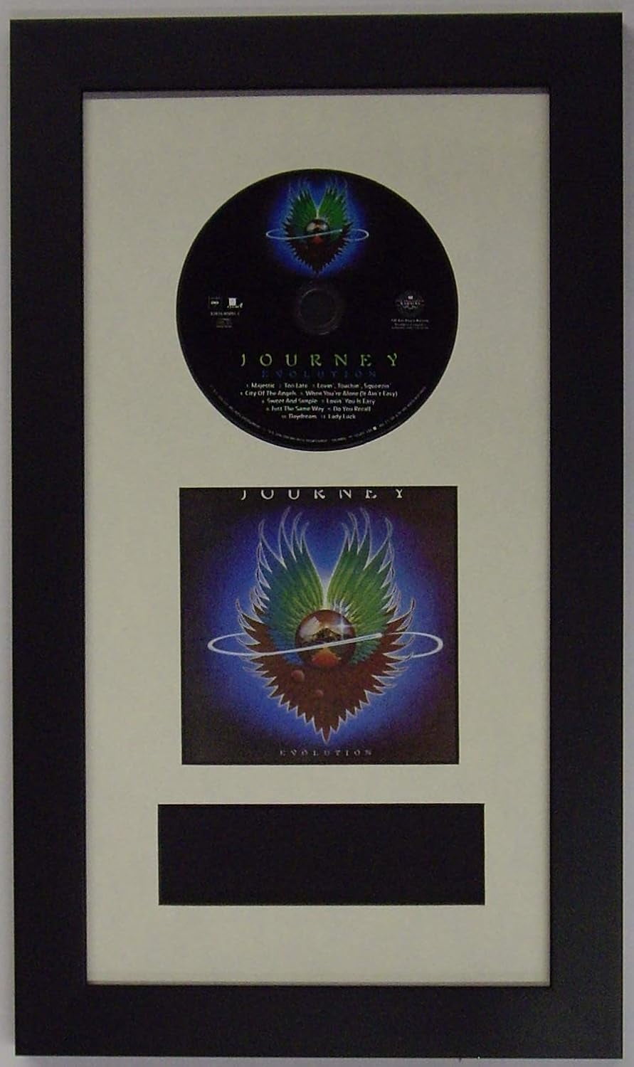 Frames for Cd Disc, CD Booklet and Concert Ticket. Featuring a White ...