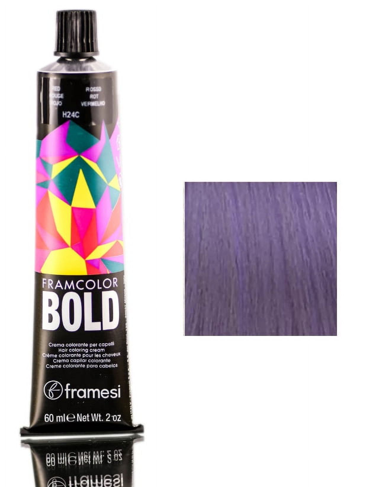 Framesi FramColor Bold Hair Coloring Cream - Metallic Amethyst / 2 oz ...