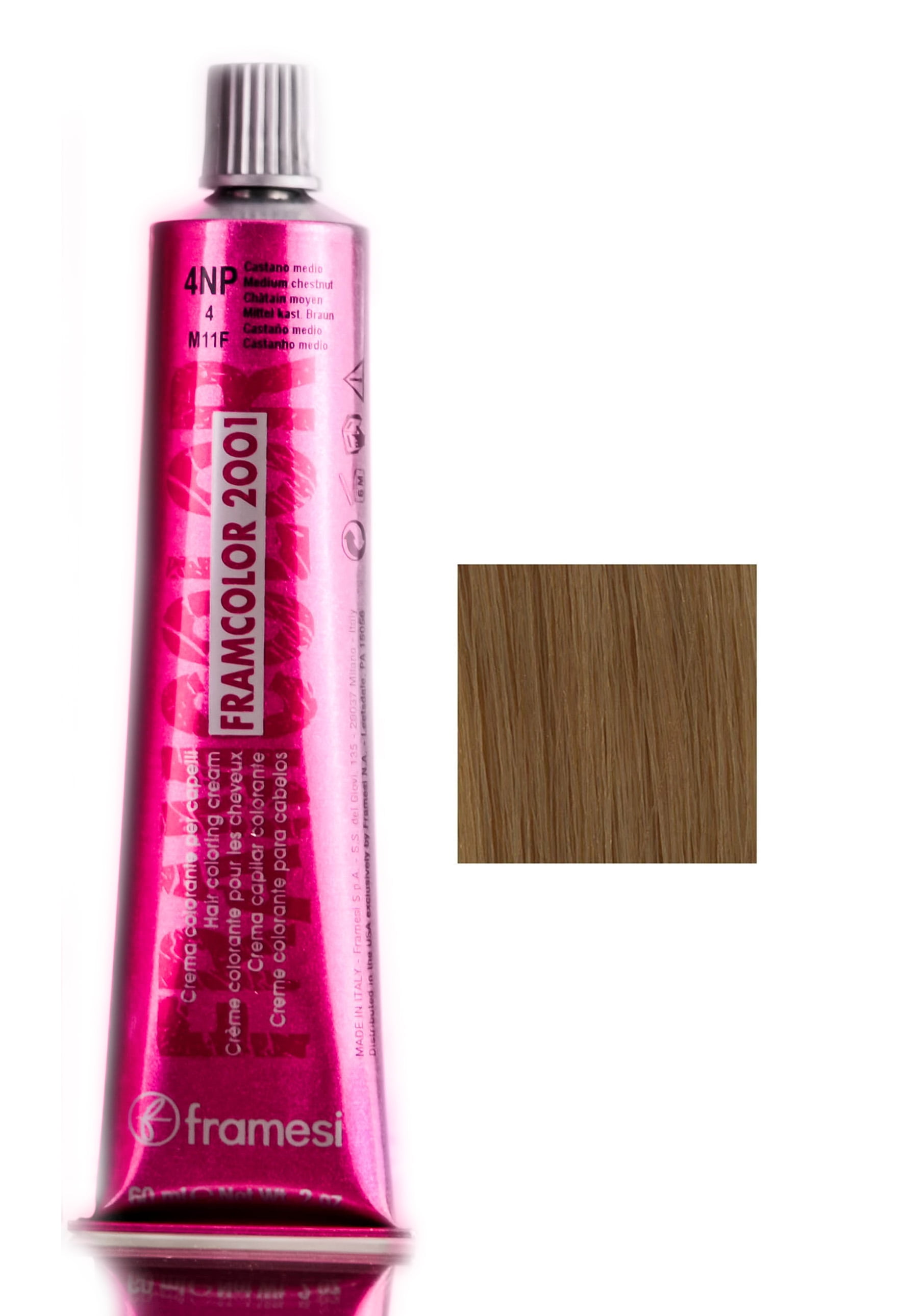 Framesi Framcolor 2001 Hair Coloring Cream - 7NP - Walmart.com