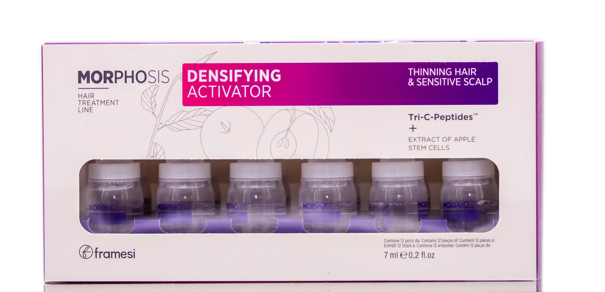 Framesi Morphosis Densifying Activator for Thinning Hair & Sensitive Scalp - 12 x 0.2 oz ...