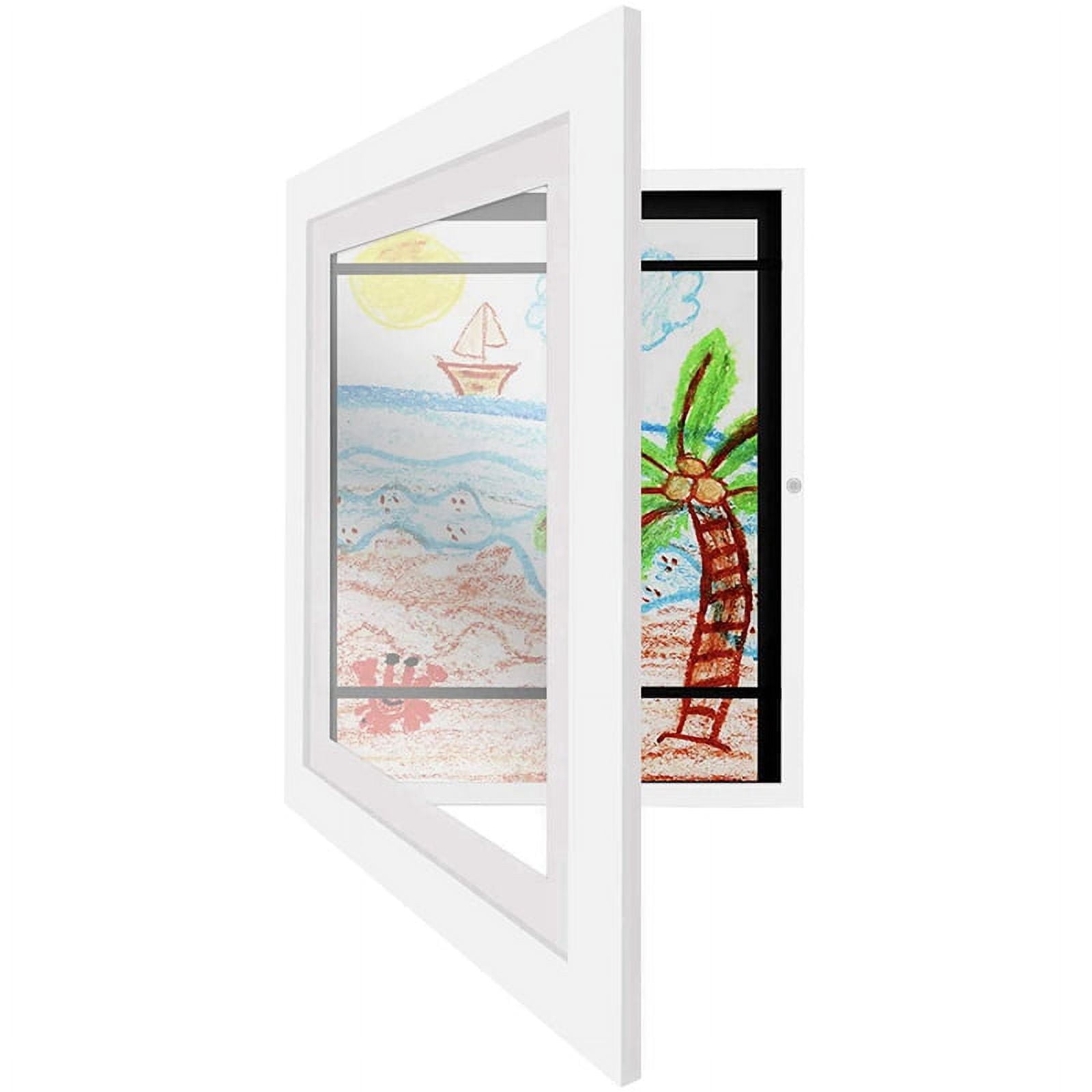 Framework in Composite Wood Mat 10X12.5 Kids Art Frames Horizontal and ...