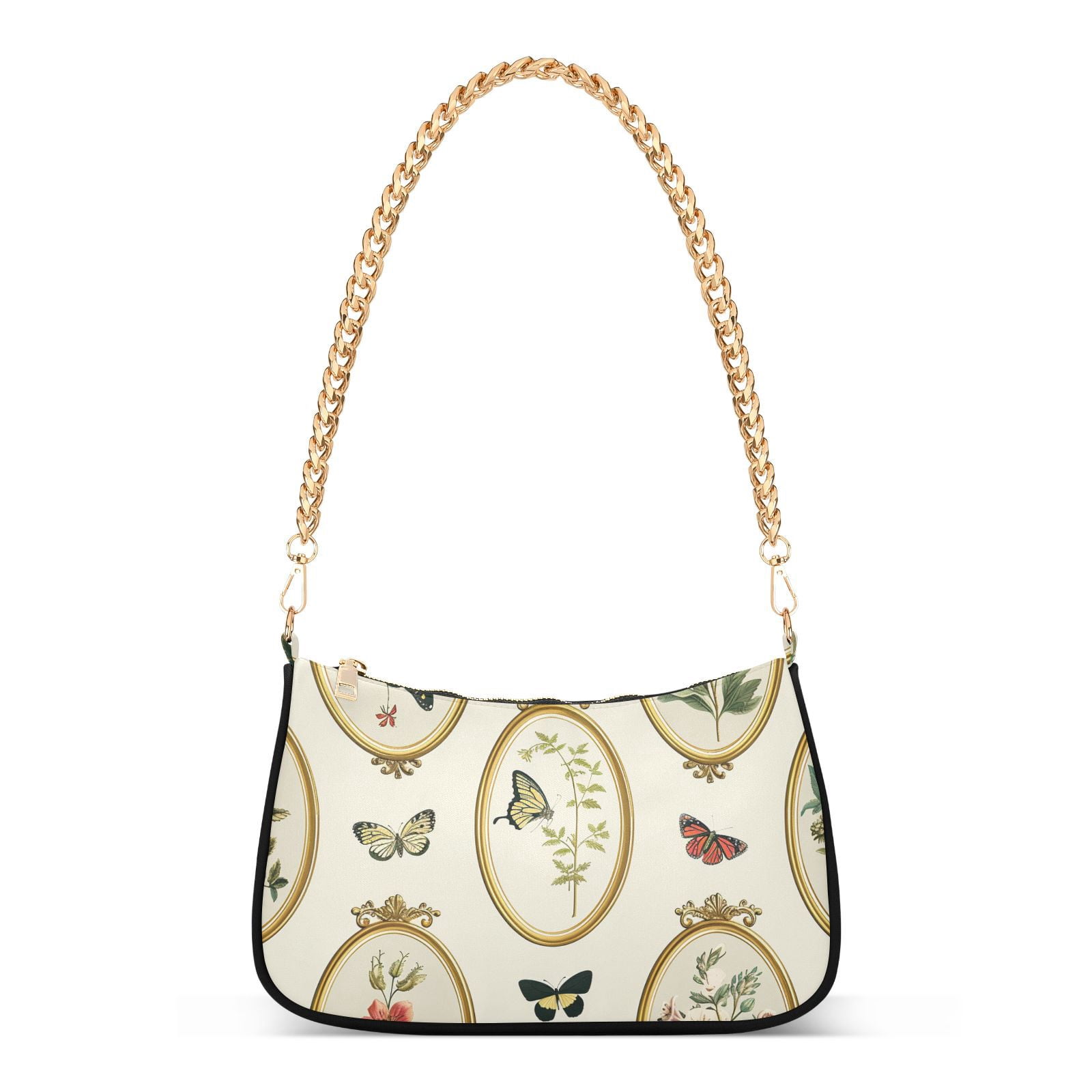 Frameworks Butterflies LeavesWomen Small Shoulder Bag Crossbody Tote ...