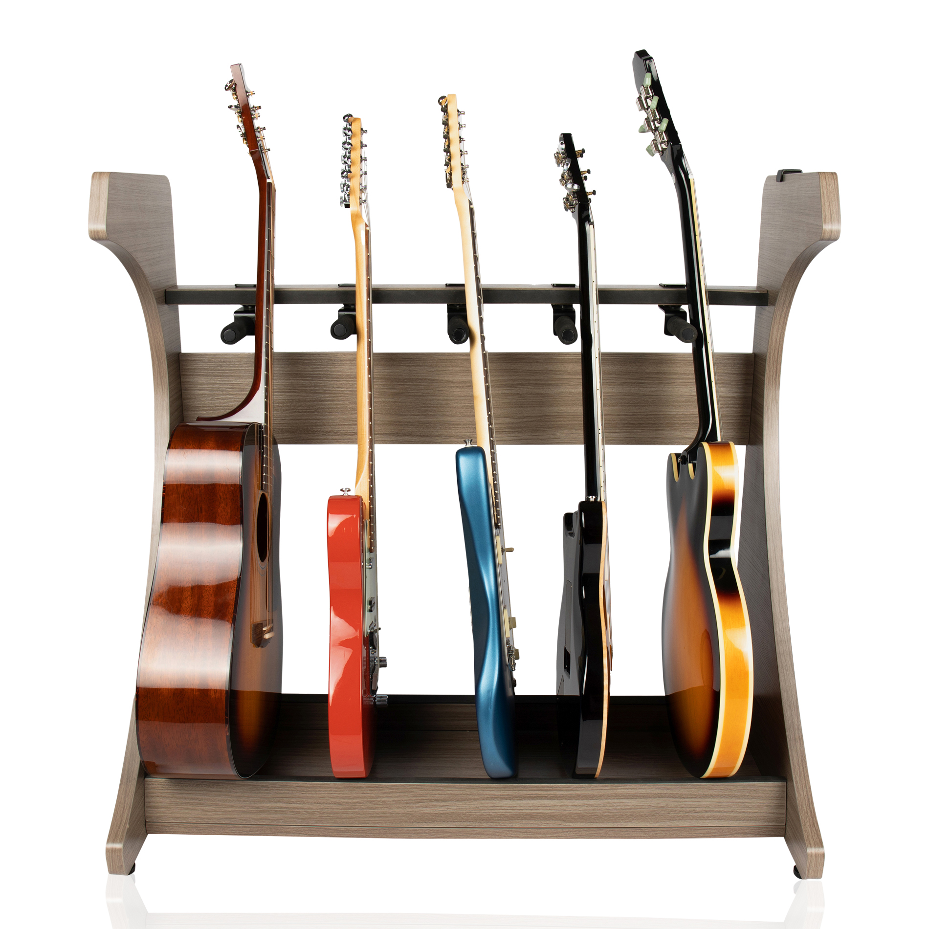 Frameworks Elite Series Guitar & Instrument Case Combo Rack Driftwood ...