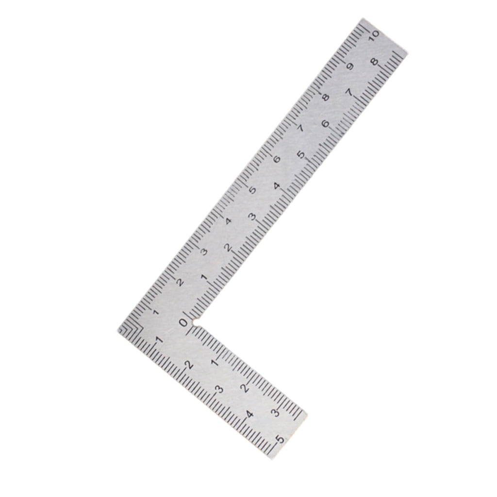 Framing Square 90 Degree Metal Square Stainless Steel L Shape Ruler for ...